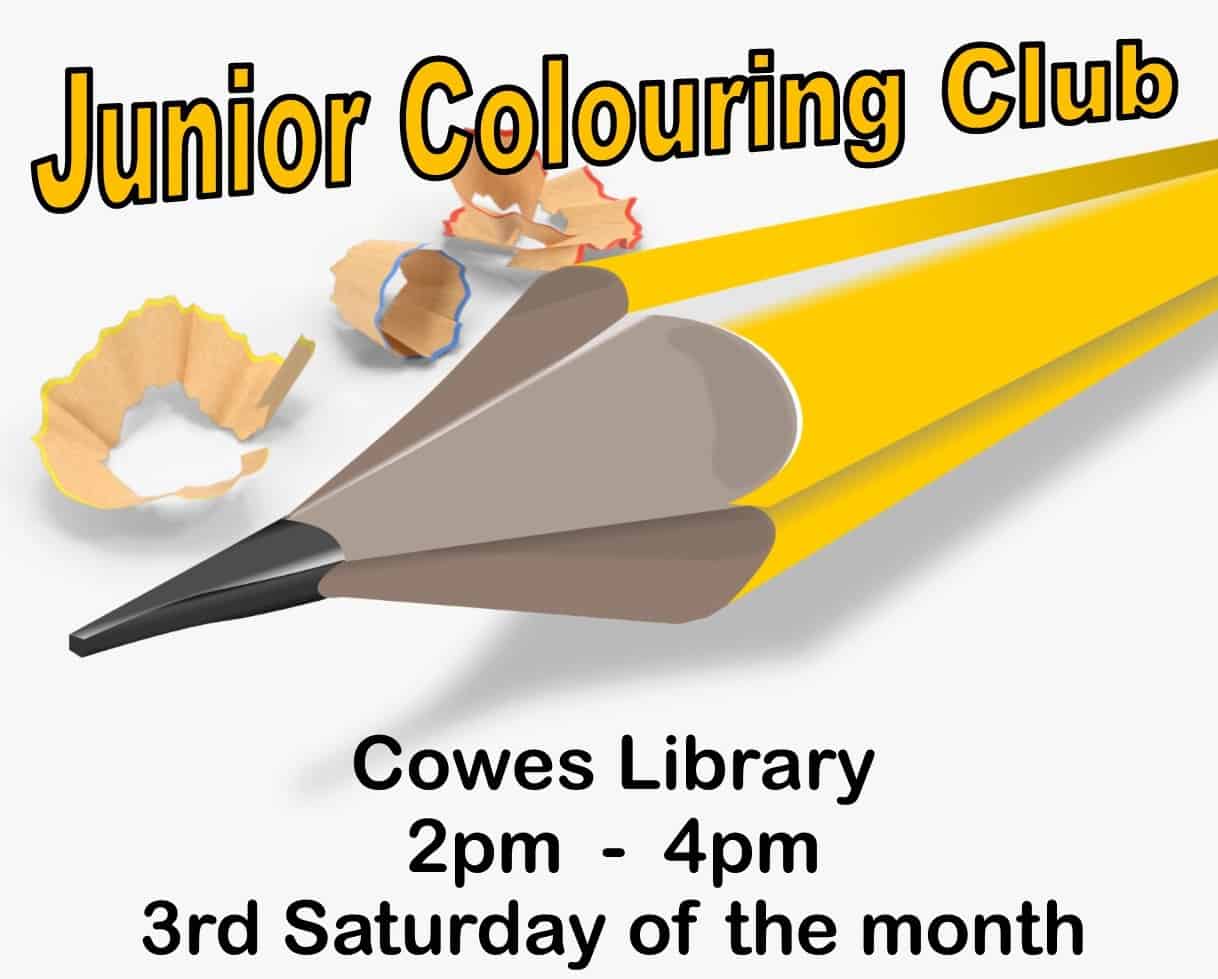 Junior Colouring Club - I love Cowes